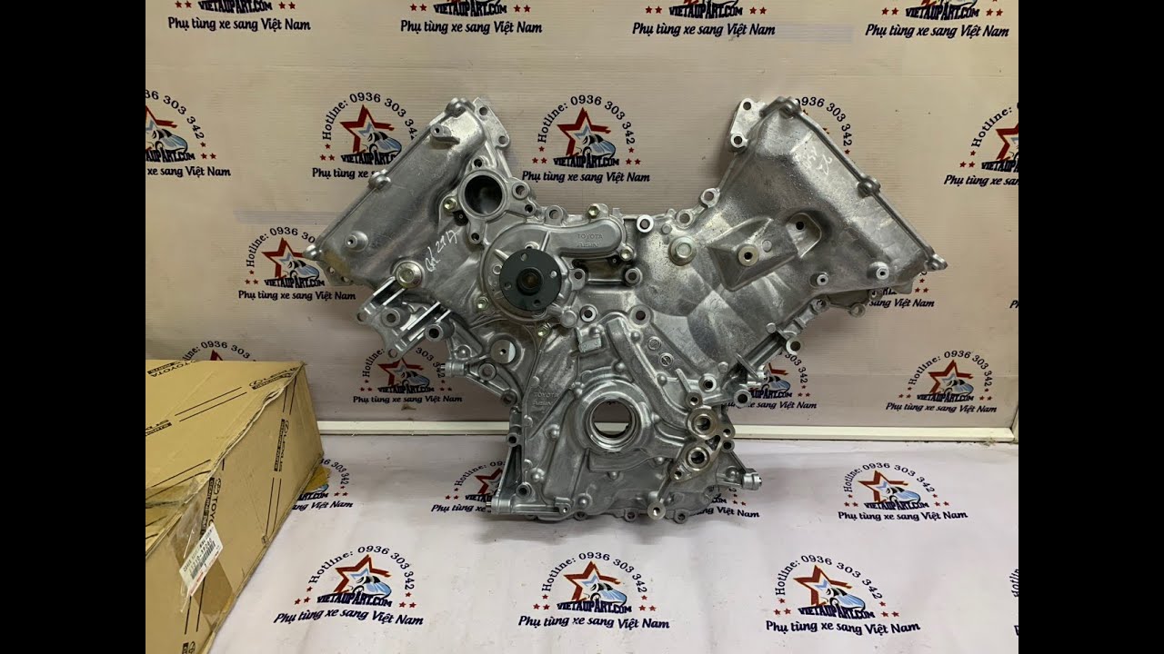 1131038060 Cụm nắp cam liền bơm dầu, bơm nước Toyota Land Cruiser ...