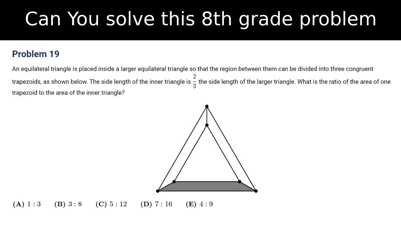 Problem 19 AMC 8 2023 - YouTube