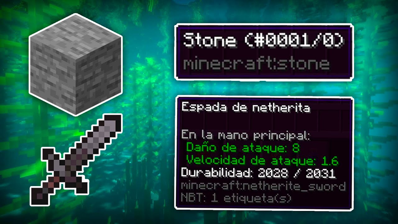 Como ver la ID y Durabilidad de los Bloques & Objetos en Minecraft ...