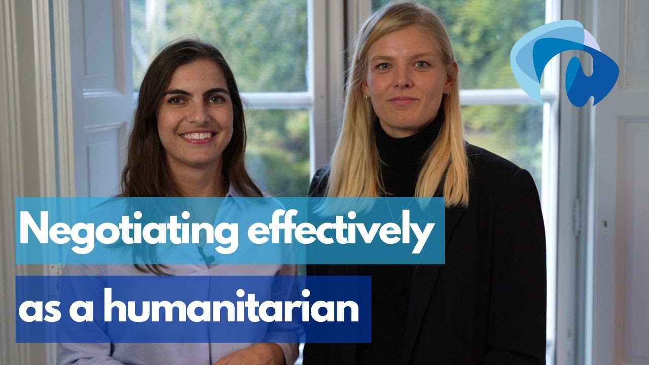 Join the Humanitarian Negotiations Skills Training | Clingendael ...