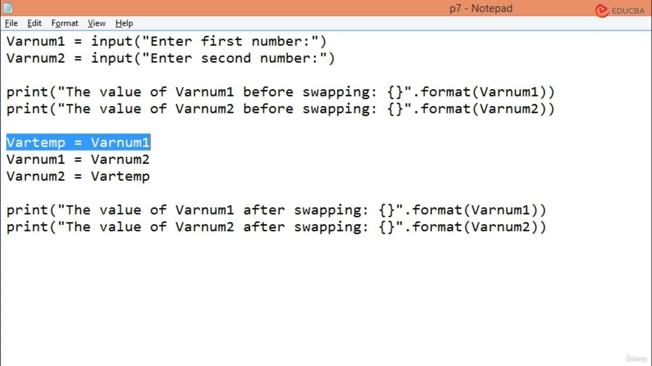 7 Python Basics Part 1 - YouTube