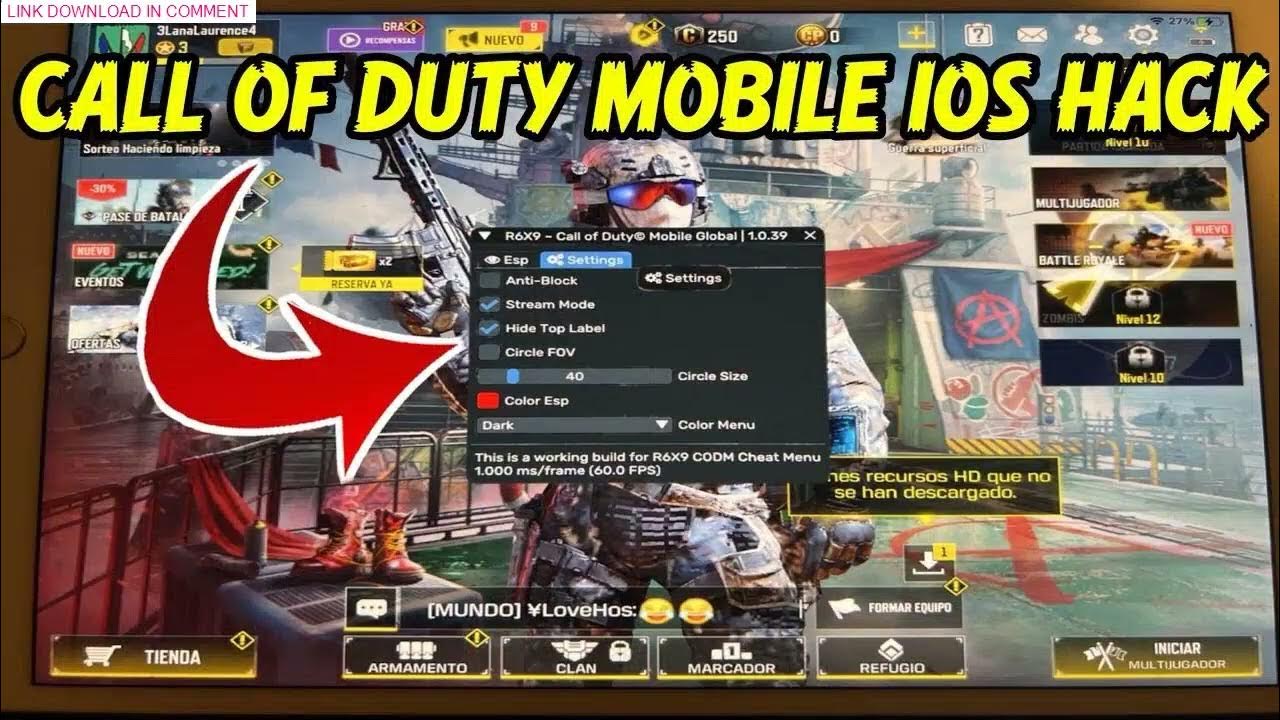 COD Mobile HACK MOD MENU (Aimbot, Wallhack, ESP) iOS + Android COD Mobile MOD APK /unlock all ...