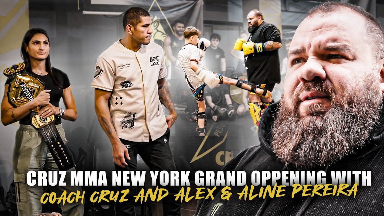 Cruz MMA New York Grand Opening with Plinio Cruz and Alex Pereira ...
