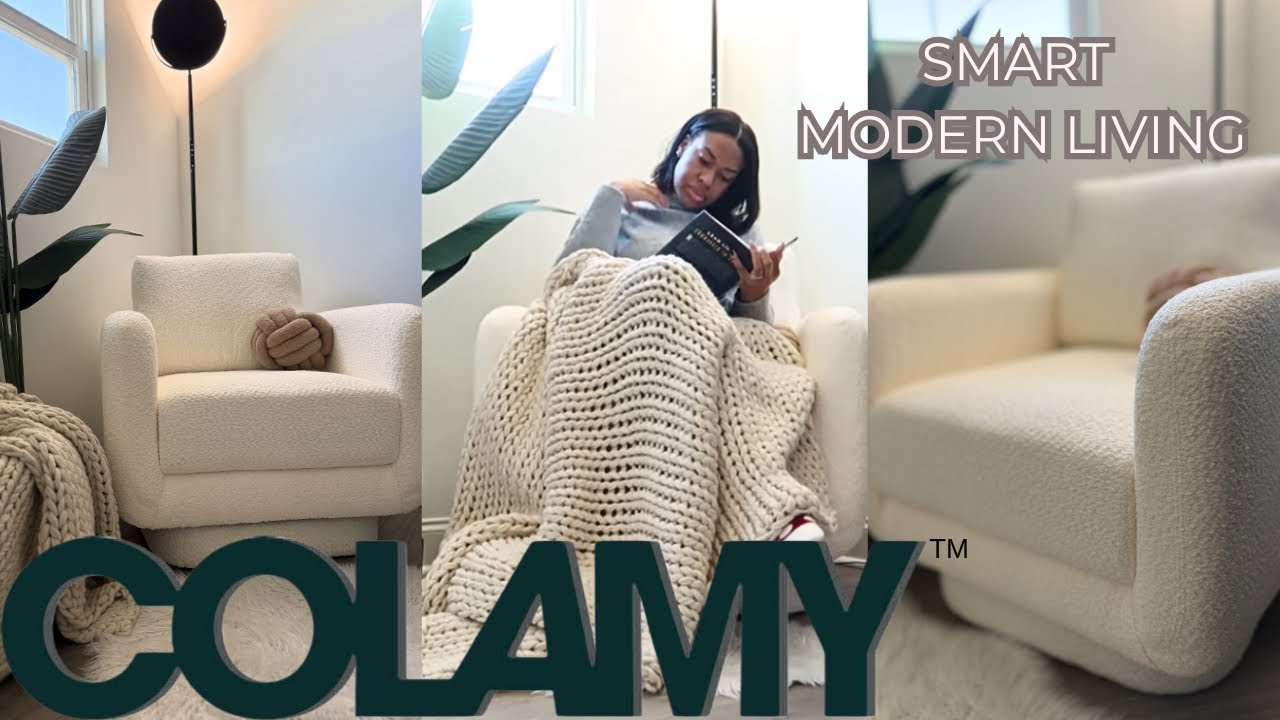 FINALLY Found the PERFECT Accent Chair!!! | Colamy Home - YouTube