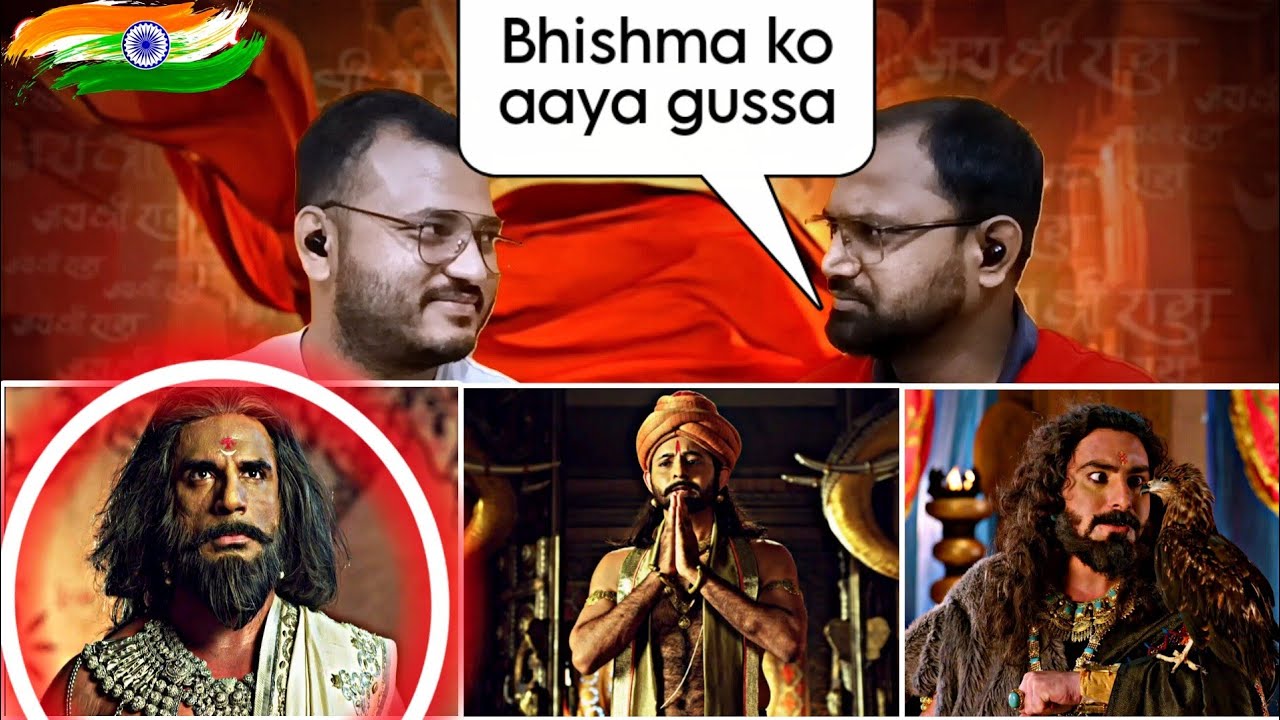 Mahabharat Episode 77 Part 2 | Reaction | Bhishma leaves for Varnavat ...