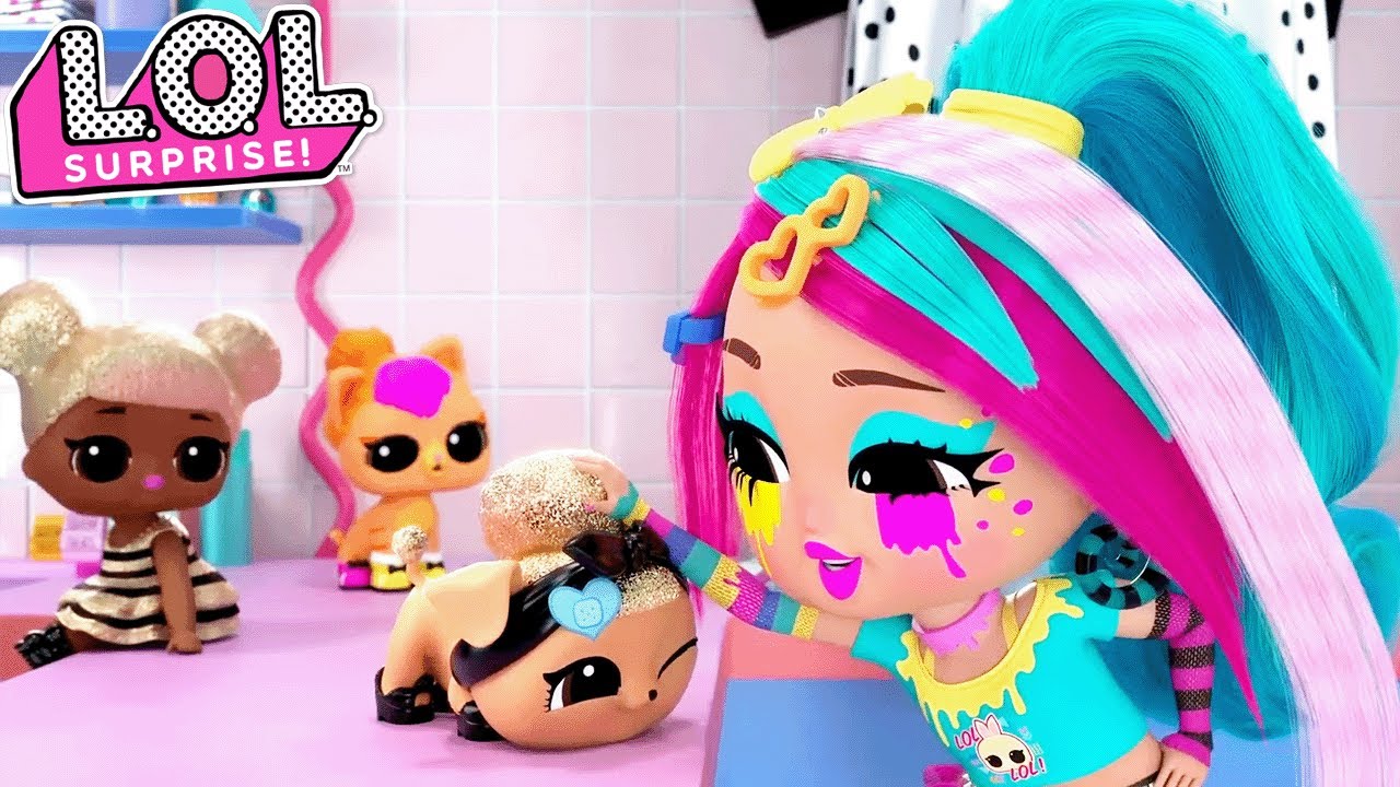 Emma Emo Helps the LOL Pets! 🐶 ️ L.O.L. Surprise! Clip - YouTube