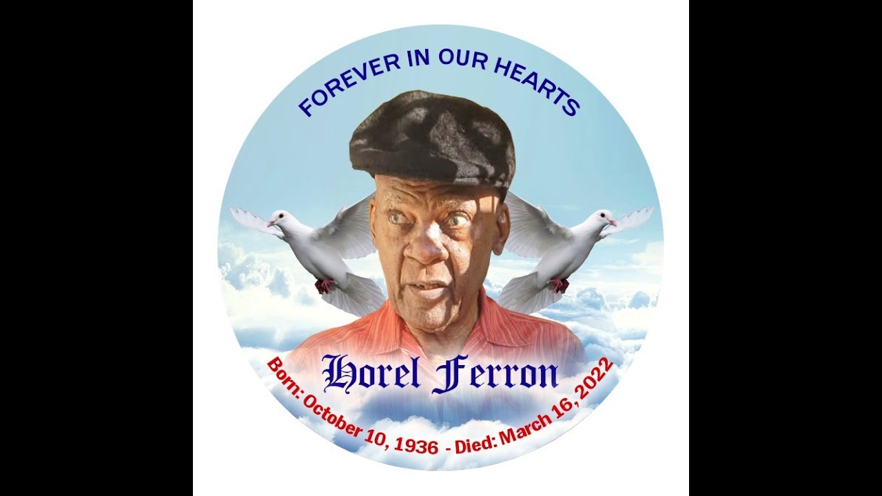 Horel John Ferron Funeral Service - YouTube
