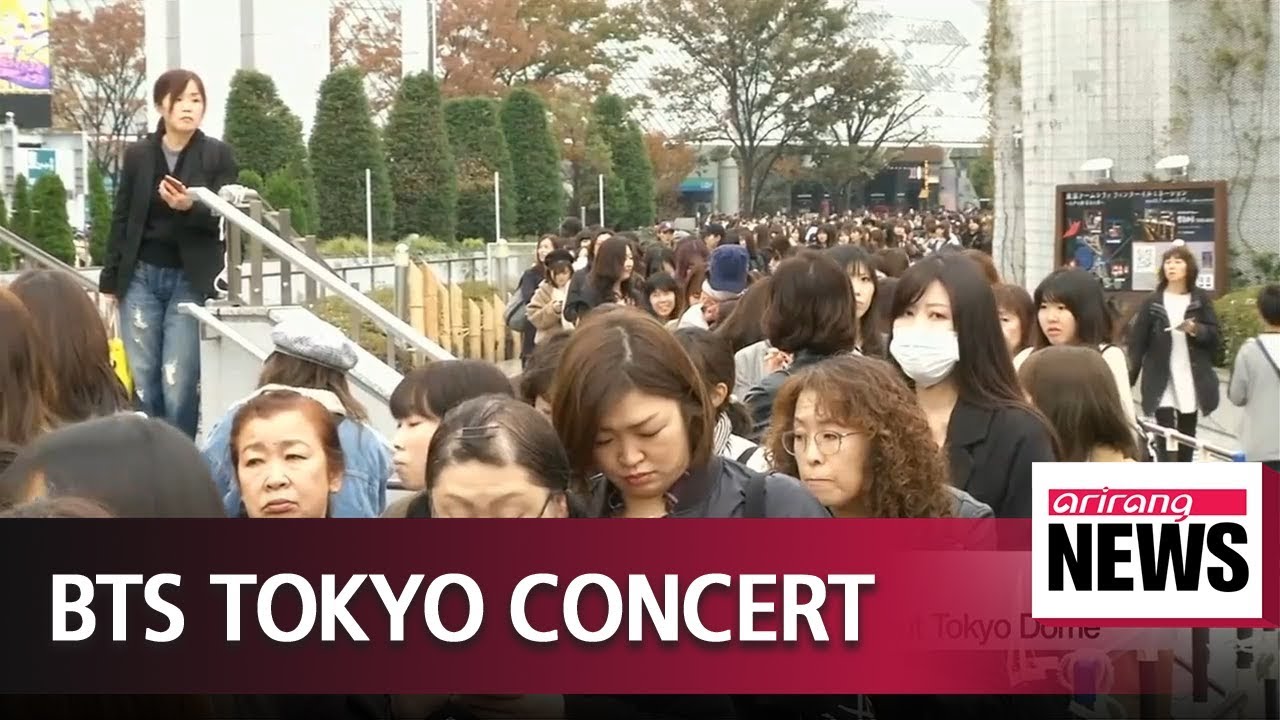 S. Korean band BTS perform concert in Tokyo - YouTube