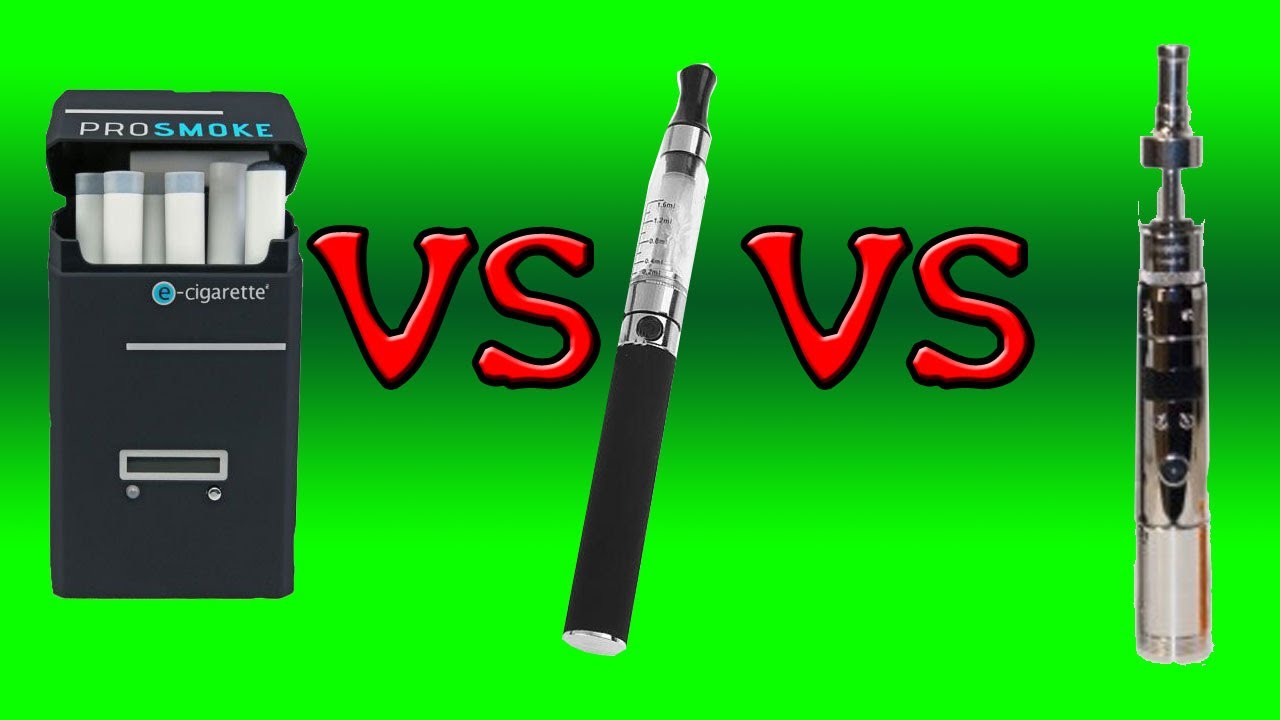 Prosmoke VS eGo C with ce6 VS Vamo Mod V3 with KangerTech Pro Tank 2 ...
