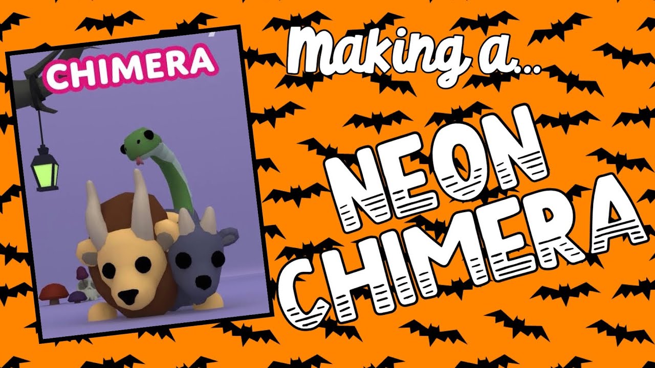 J&F Playz - We made a... NEON CHIMERA!! @PlayAdoptMe #halloweenupdate # ...