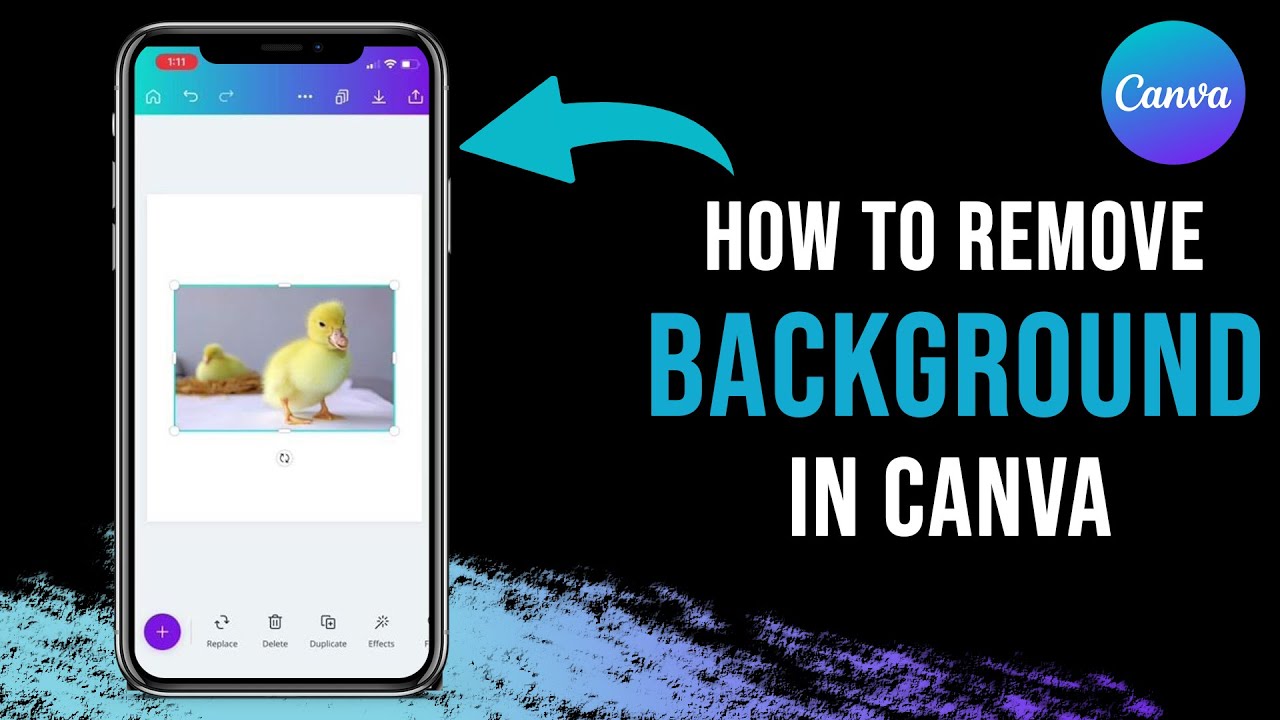 How To Remove Background In Canva - YouTube