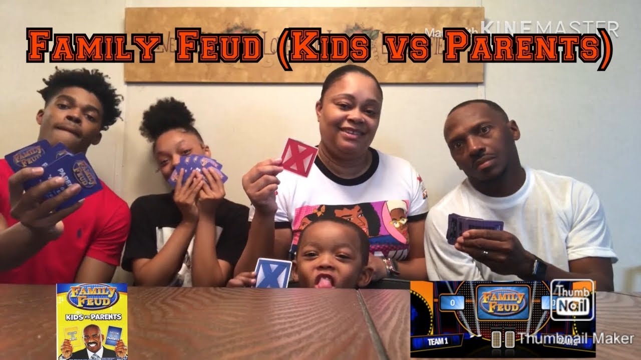 Family Feud (Kids vs Parents) - YouTube