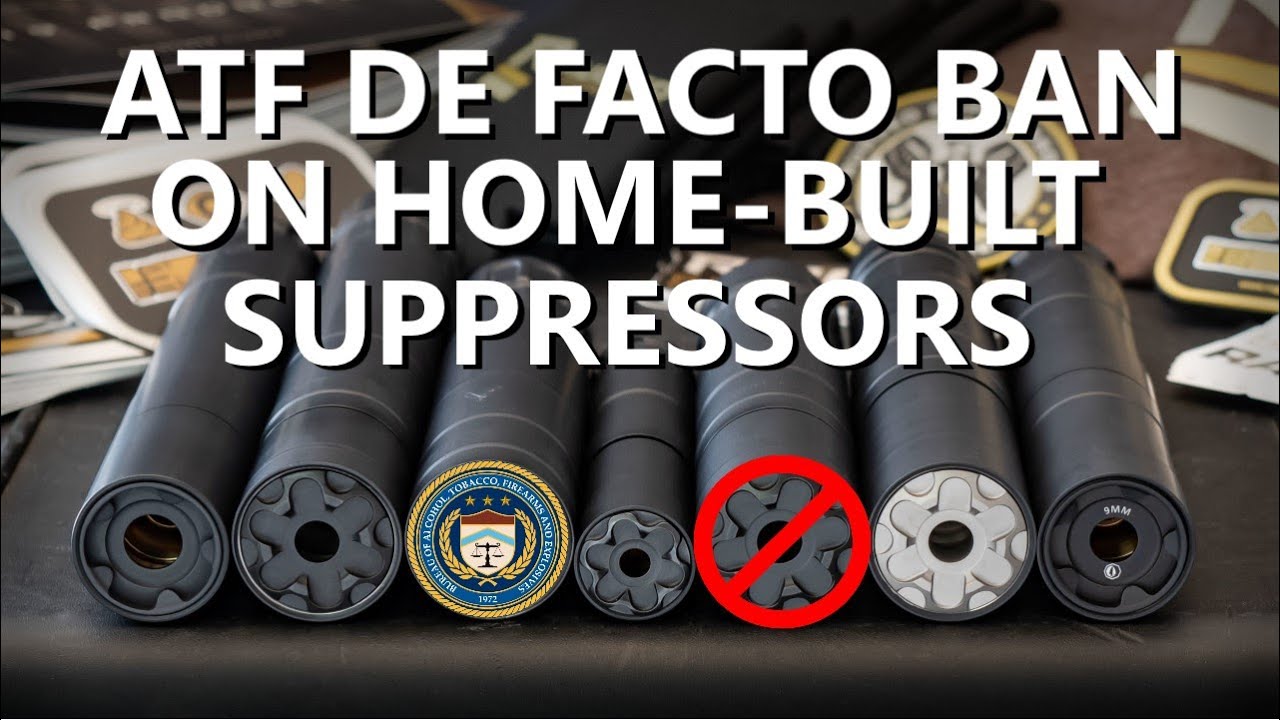 ATF De Facto Ban on Home-Built Suppressors - YouTube