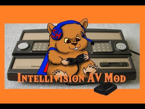 A quick overview of an Intellivision AV mod - YouTube