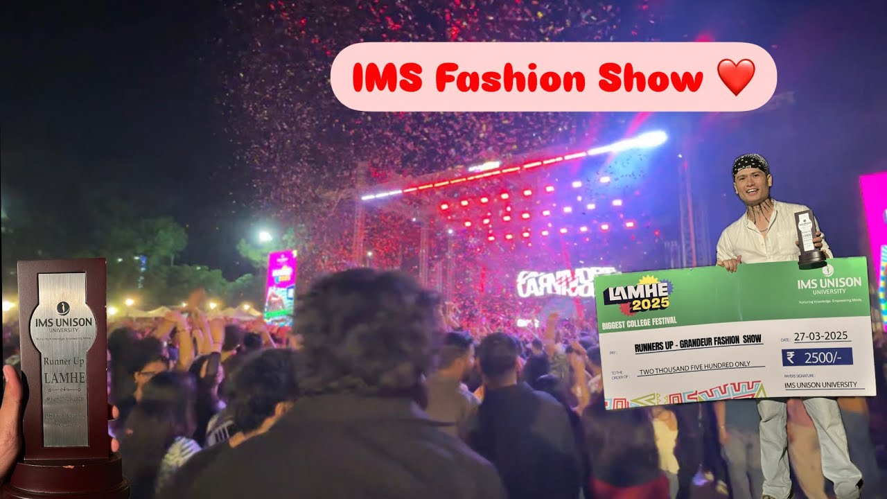 IMS Fashion Show Dehradun - YouTube
