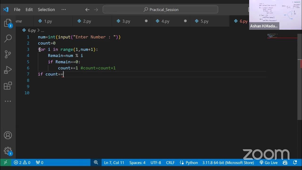 Python Practical Session 1 #alict #ashan #ict #trending #advancedlevelict #trending - YouTube