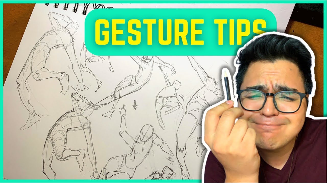 GESTURE DRAWING TIPS - YouTube