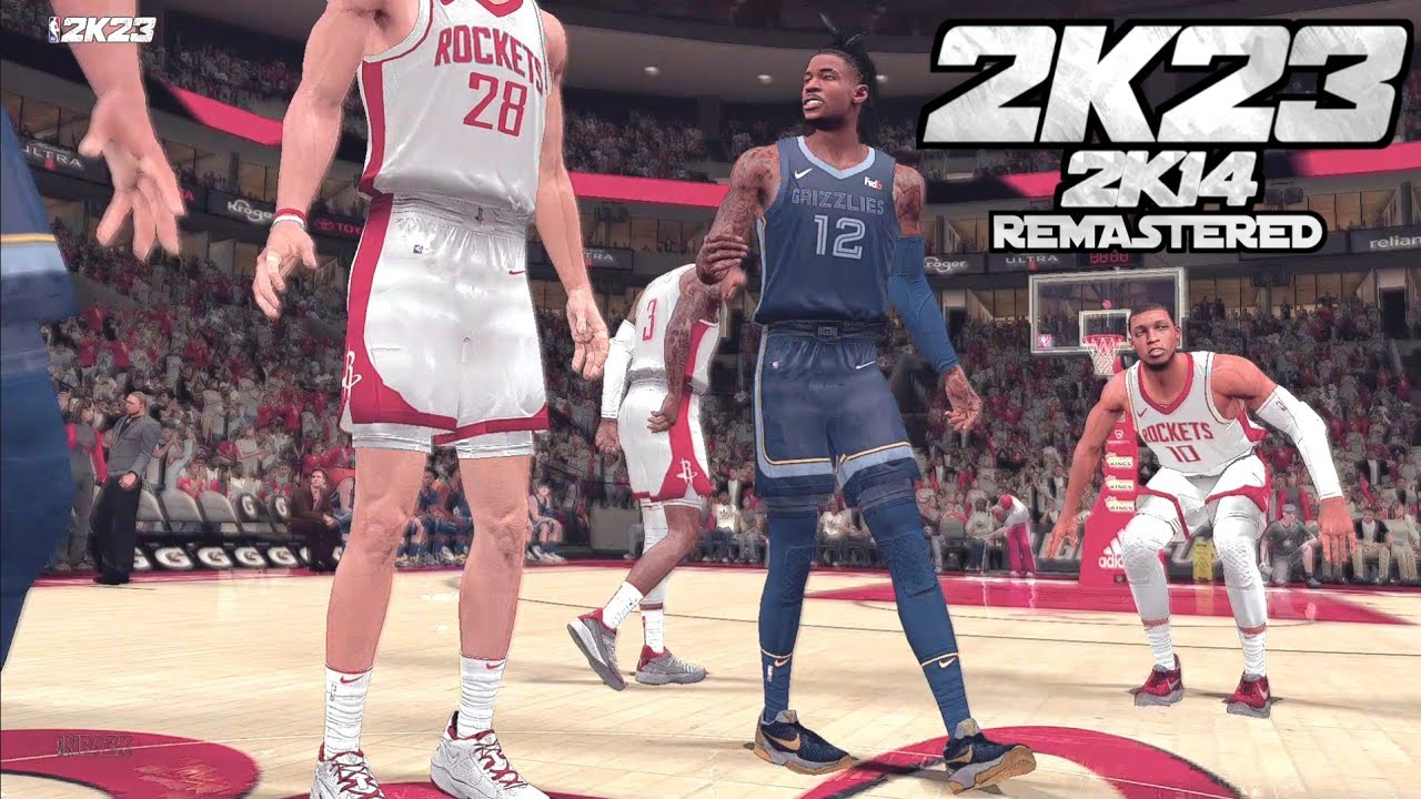 NBA 2K23(2K14 REMASTERED) Grizzlies vs Rockets Uncut | Jabari Smith in ...