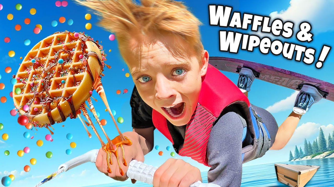 Waffles...AND WIPEOUTS? Kids Wakeboard and Dessert Adventure in Myrtle ...