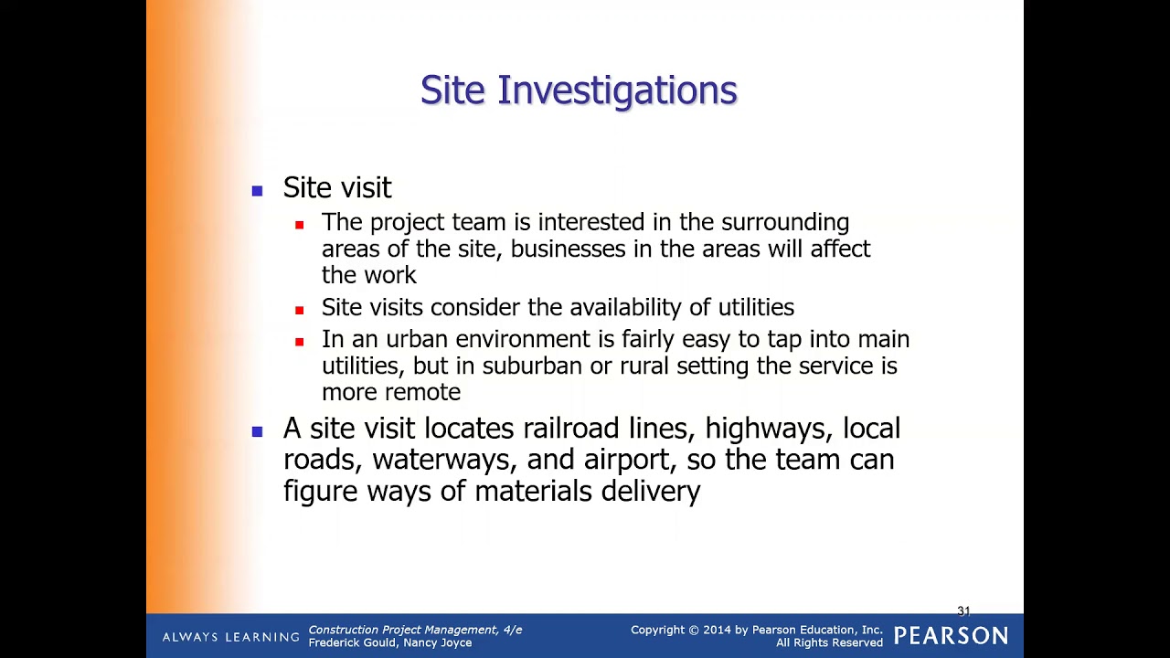 Construction site investigation part 5 - YouTube