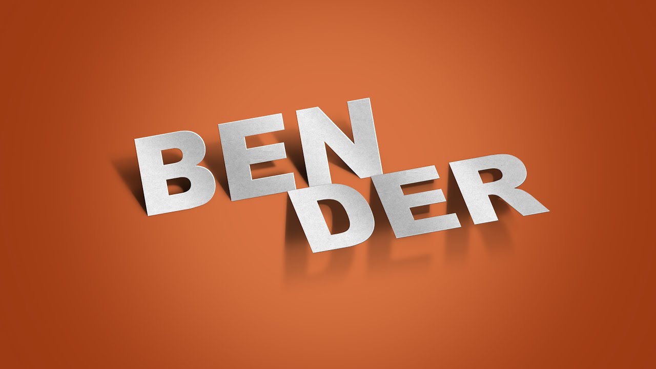 Creative Bender-Text-Effect in photoshop - YouTube