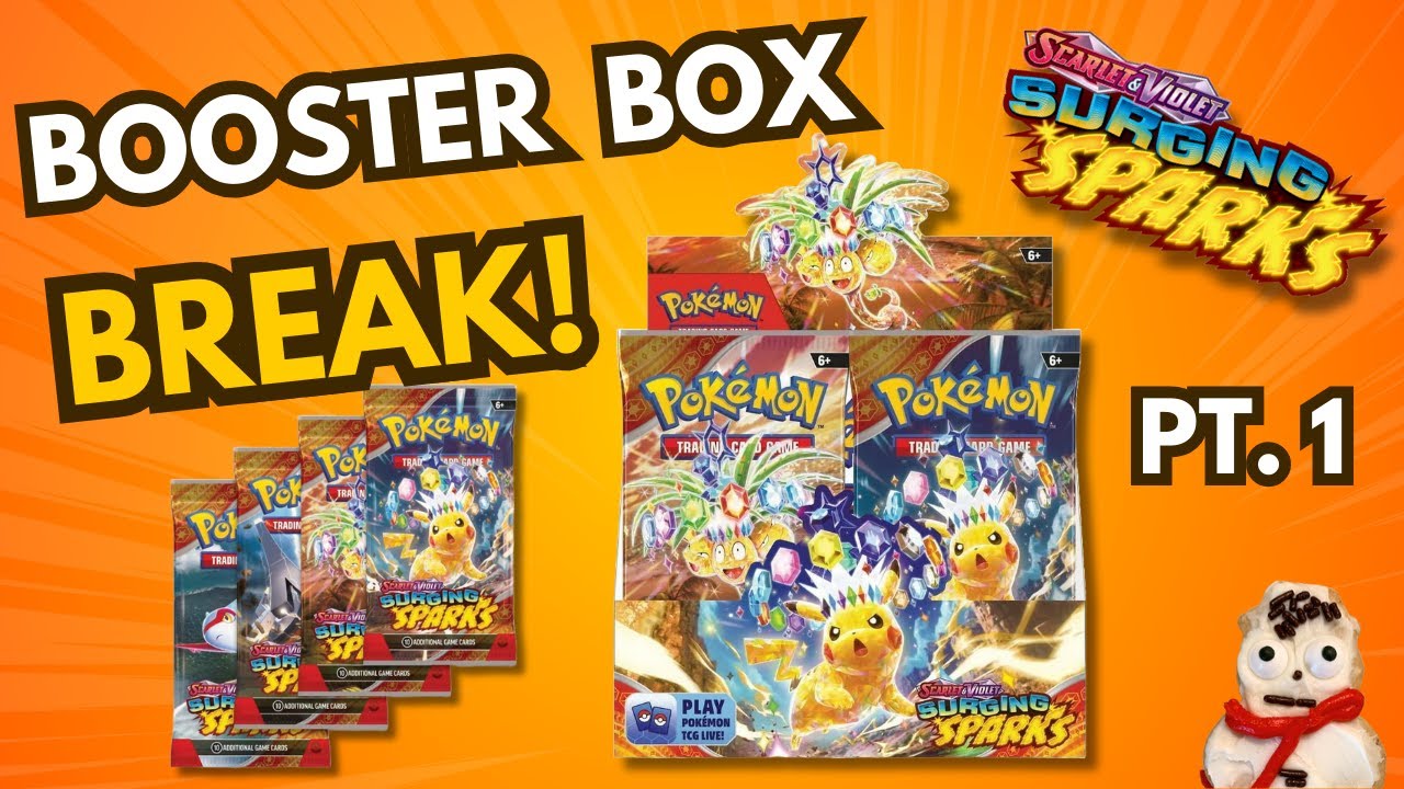 Booster Box Break! SURGING SPARKS | Part 1 - YouTube