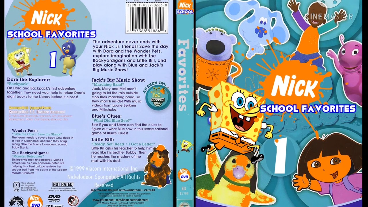 Nick School Favorites 1 DVD (November 25 2005) - YouTube
