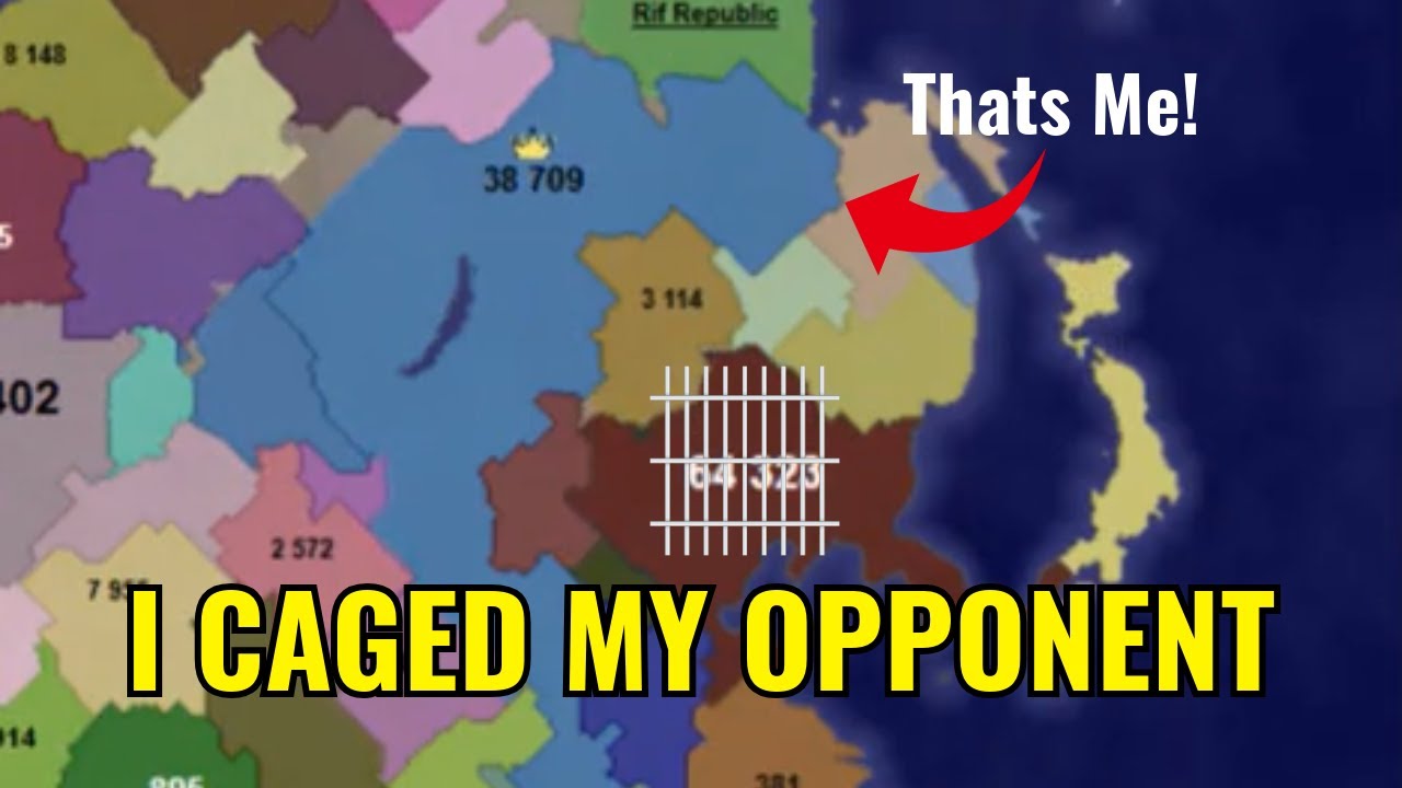 I Caged My Opponent | Territorial.Io - YouTube