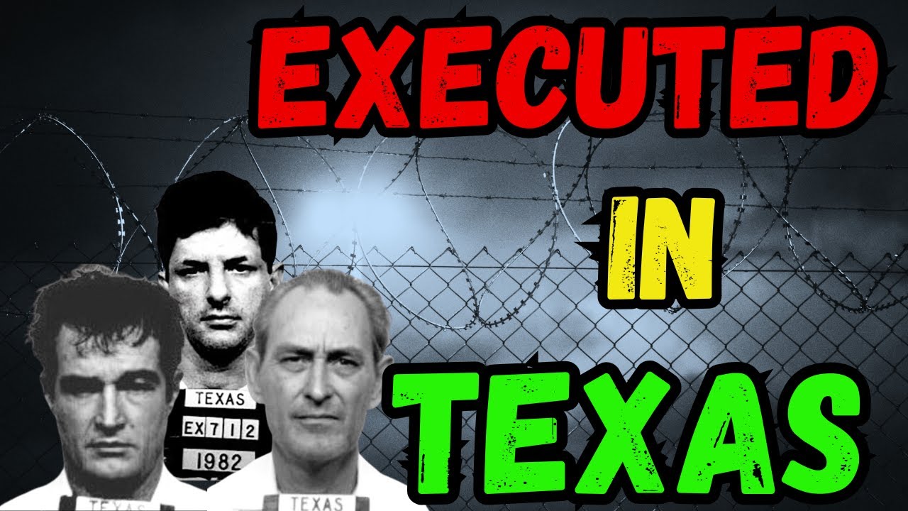 All the people EXECUTED in TEXAS I Time on Death Row, Last Words, Last ...