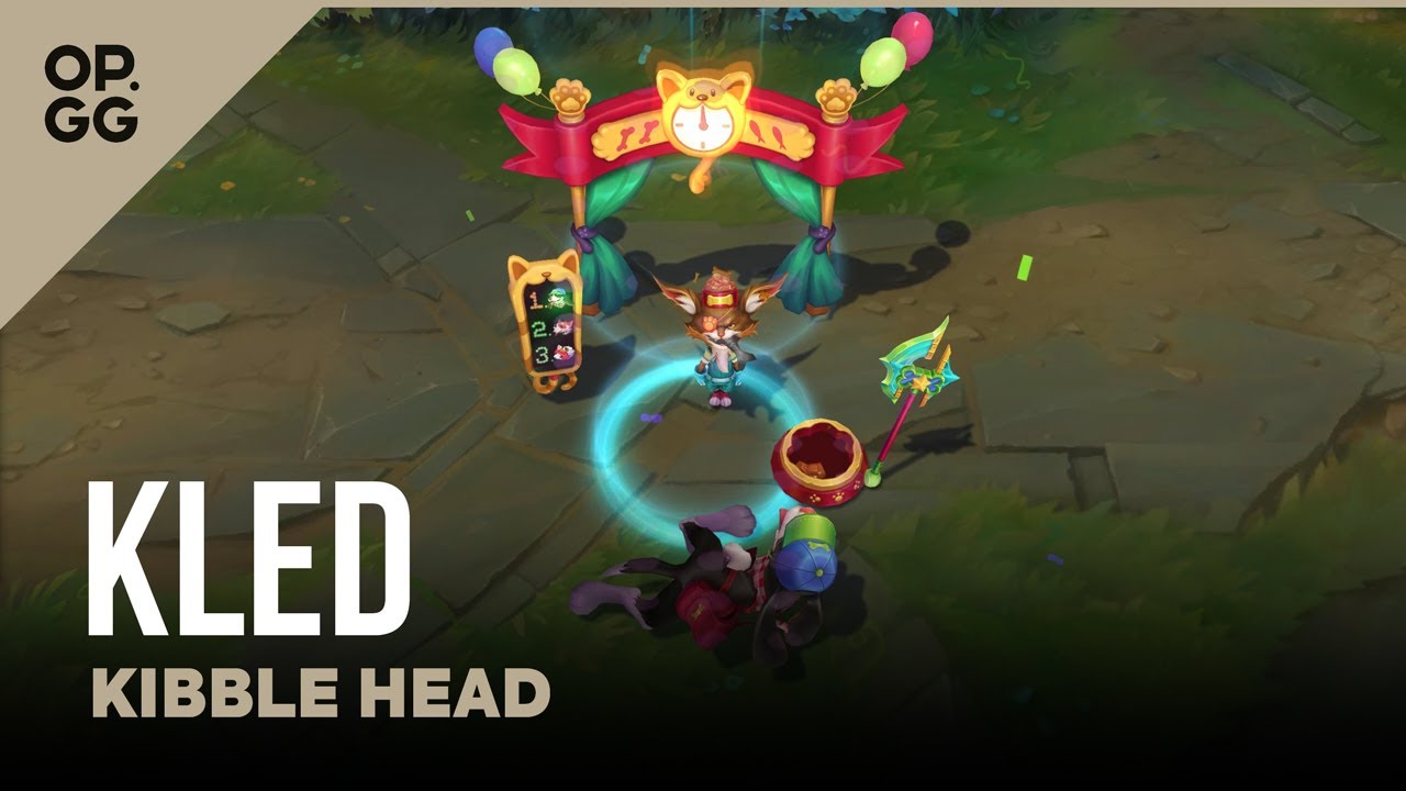 Kibble-Head Kled – OP.GG Skin Review – League of Legends - YouTube