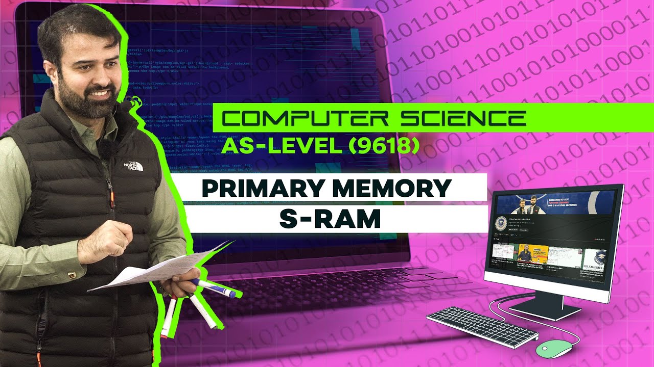 As-Level (9618) | Computer Science | Primary Memory | S-RAM - YouTube