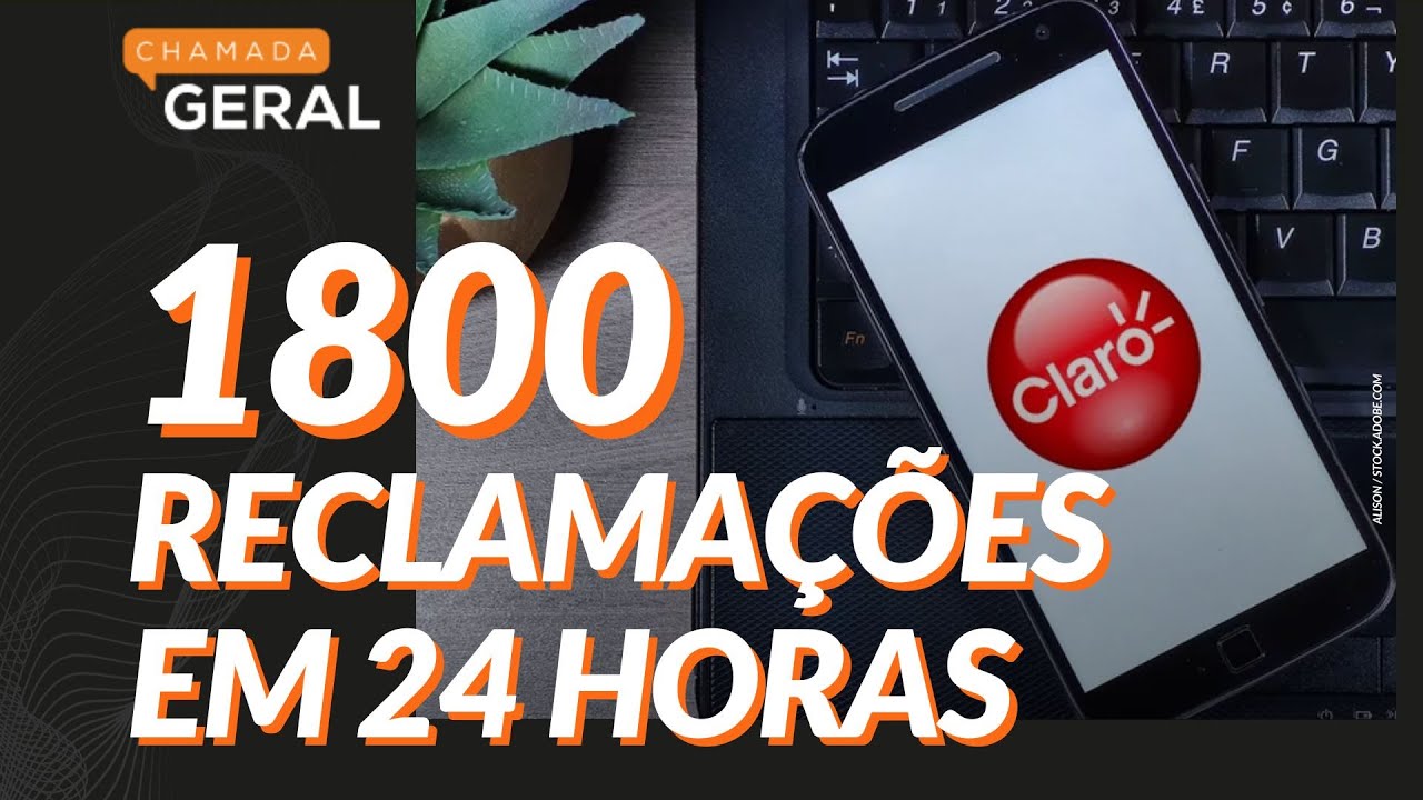 CLARO FORA DO AR? Usuários relatam instabilidade no sinal de internet | Chamada Geral - YouTube