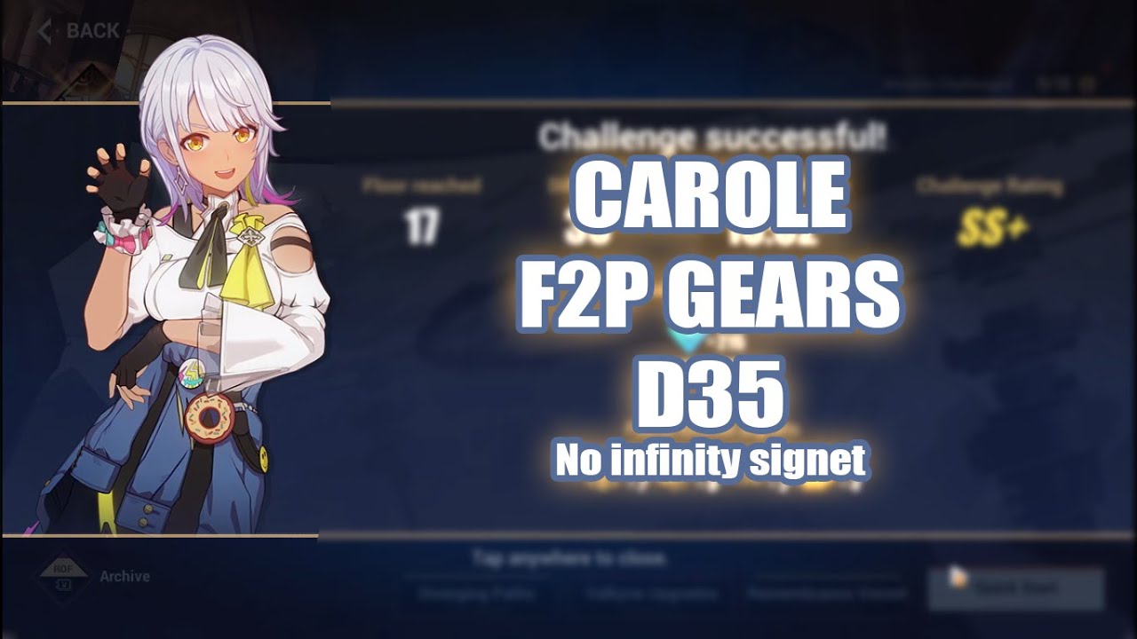 [Honkai Impact 3] Elysian Realm - Carole (Sweet 'n' Spicy) F2P Gears ...