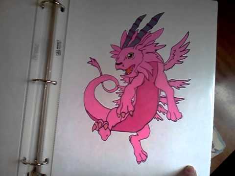 Digimon Drawings SO FAR Part 2 - YouTube