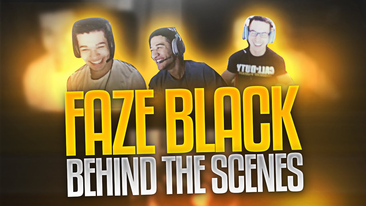 FaZe Black - Behind The Scenes - YouTube
