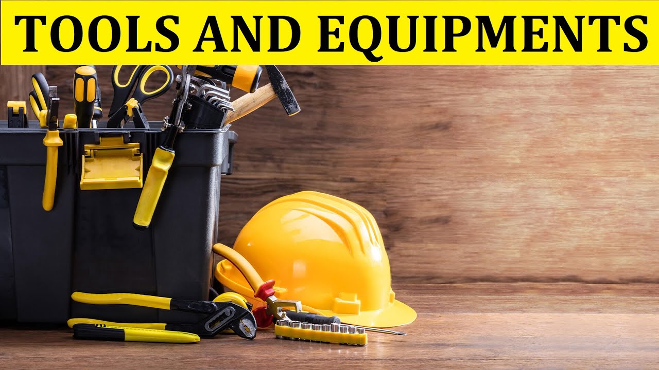 BUILDING CONSTRUCTION TOOLS AND EQUIPMENTS - YouTube