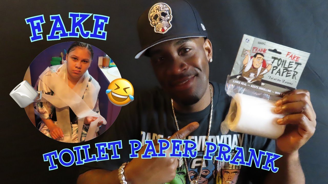 FAKE TOILET PAPER PRANK 🤣 🧻 (MUST WATCH FULL VIDEO) - YouTube