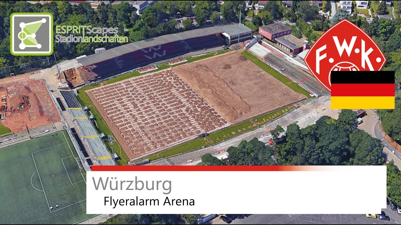 Flyeralarm Arena Würzburger Kickers 2016 - YouTube
