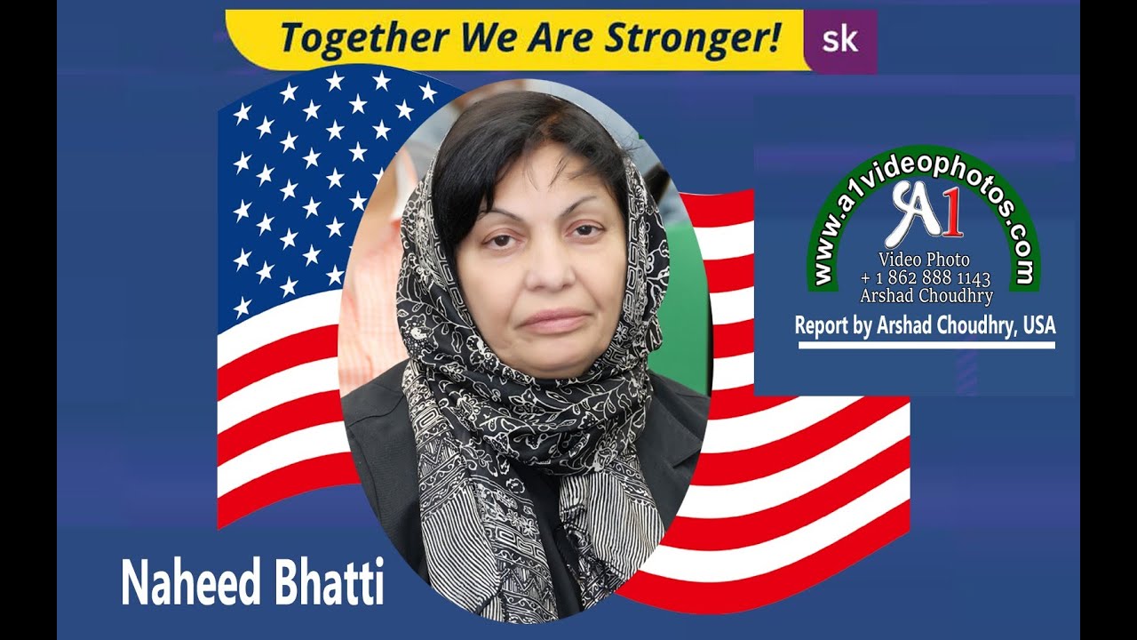 Naheed Bhatti community activist and leader endorsed and support Adam ...