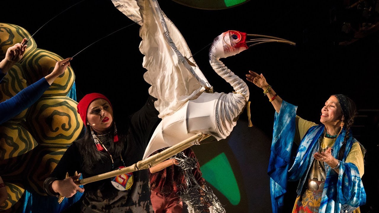 Ajijaak on Turtle Island by IBEX Puppetry - YouTube