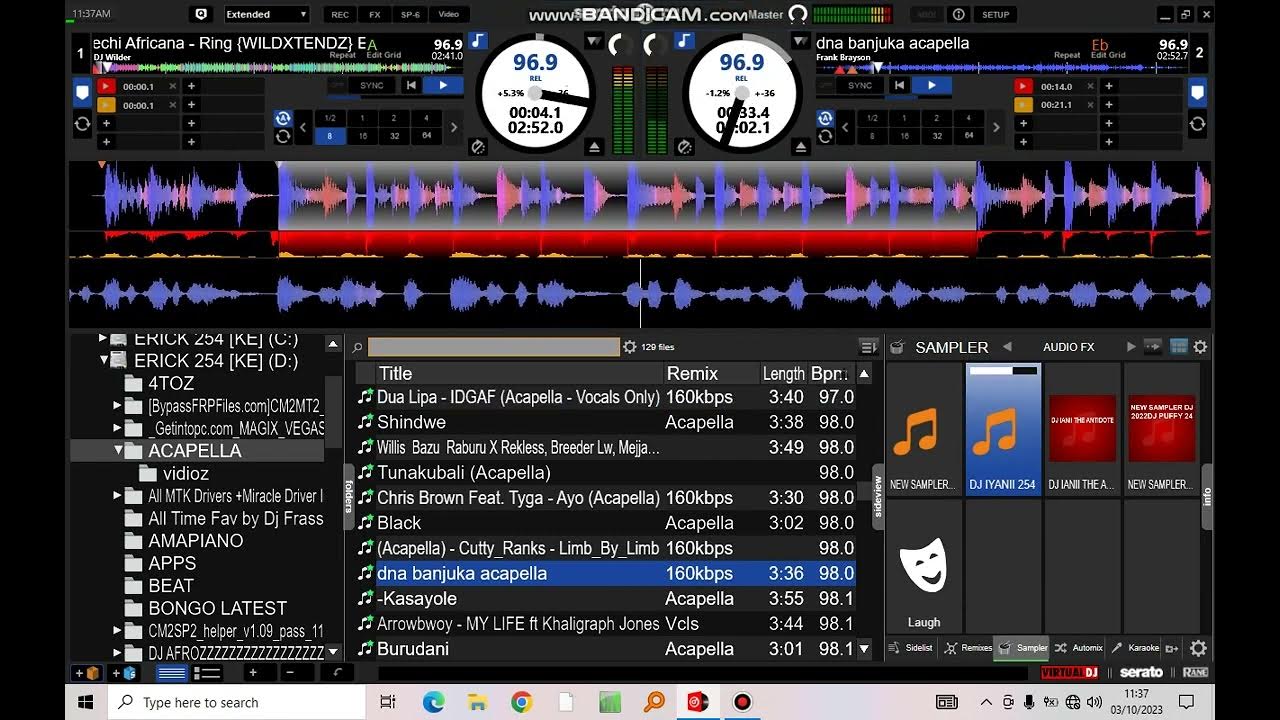 VIRTUAL DJ SCRATCH MAPPINGS - YouTube