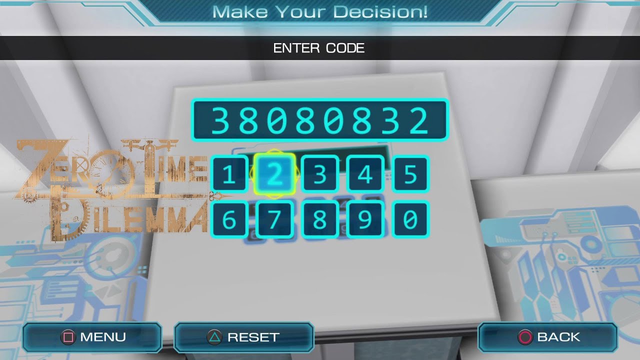 Helmet Code | Zero Escape: Zero Time Dilemma (Force Quit Box: Q) - YouTube