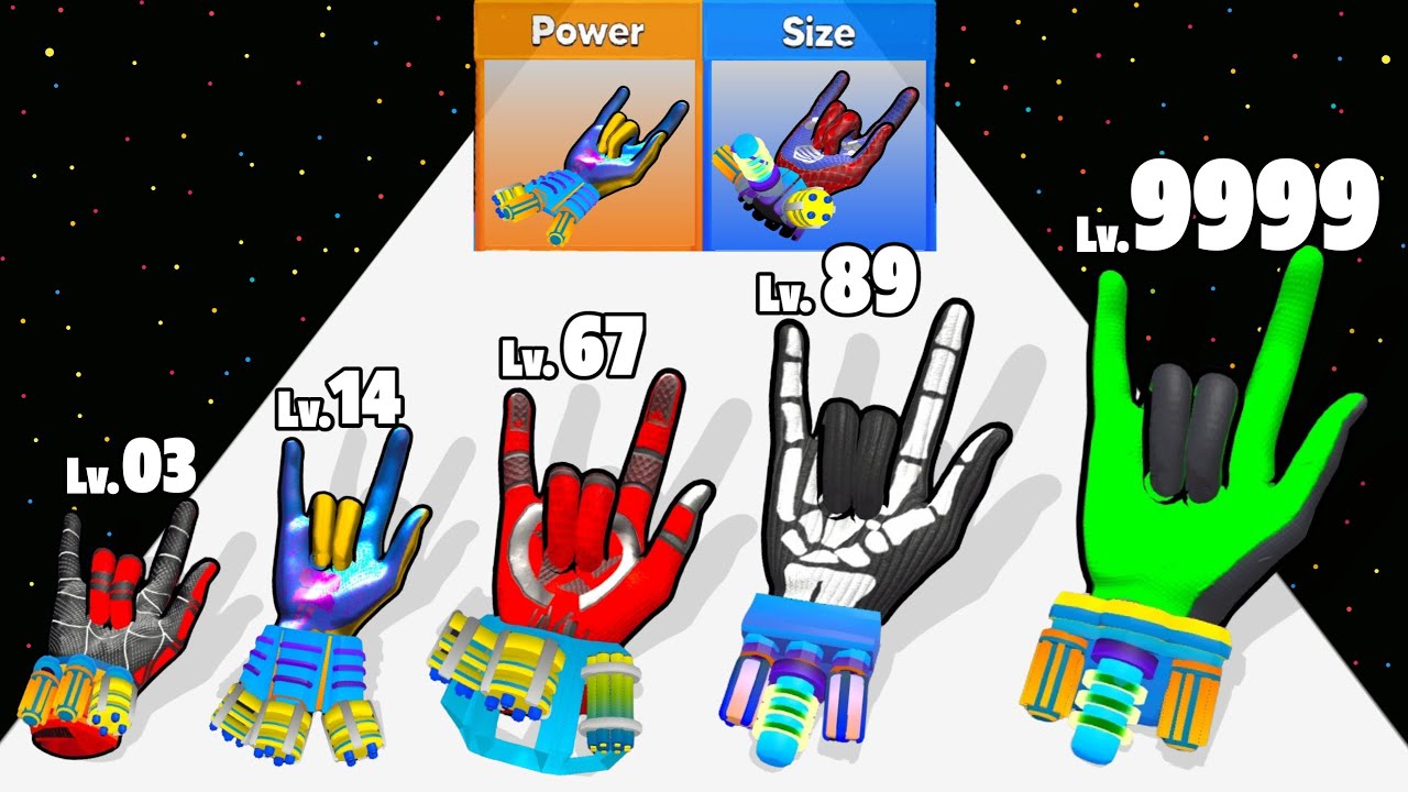 Super Hero Shoot - Level Up Hand Max Level Gameplay (New Update) Part 2 ...