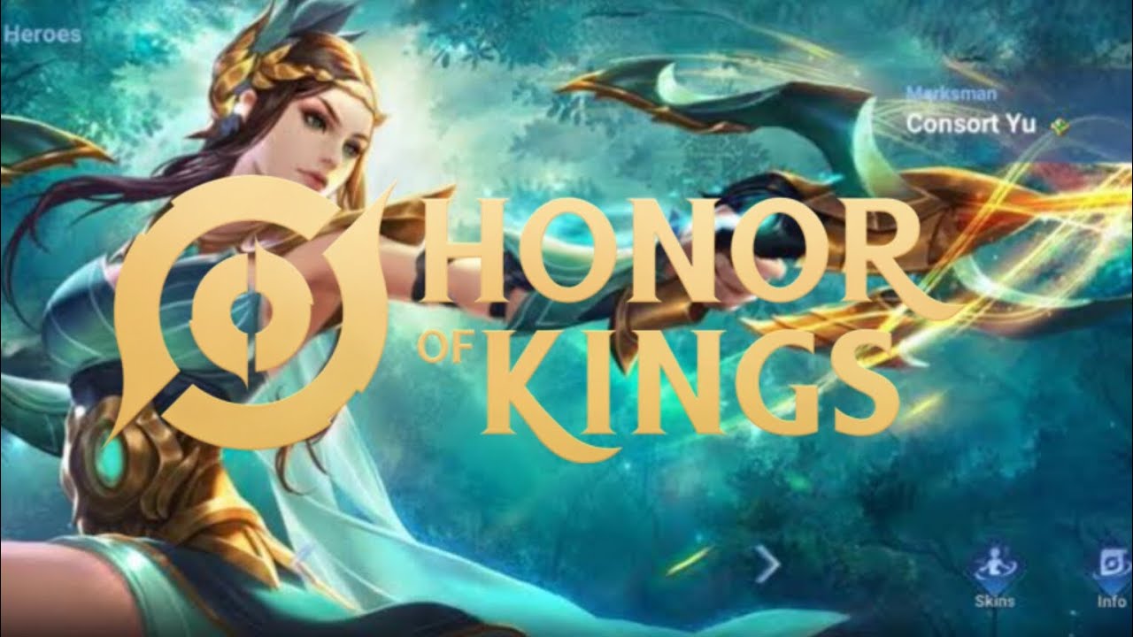 Honor Of Kings Consort Yu Gameplay - YouTube