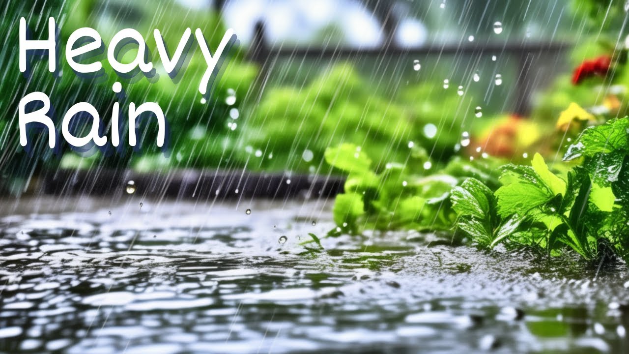 Heavy Rain Meditation: Calm Your Mind with Soothing Rain Sounds - YouTube