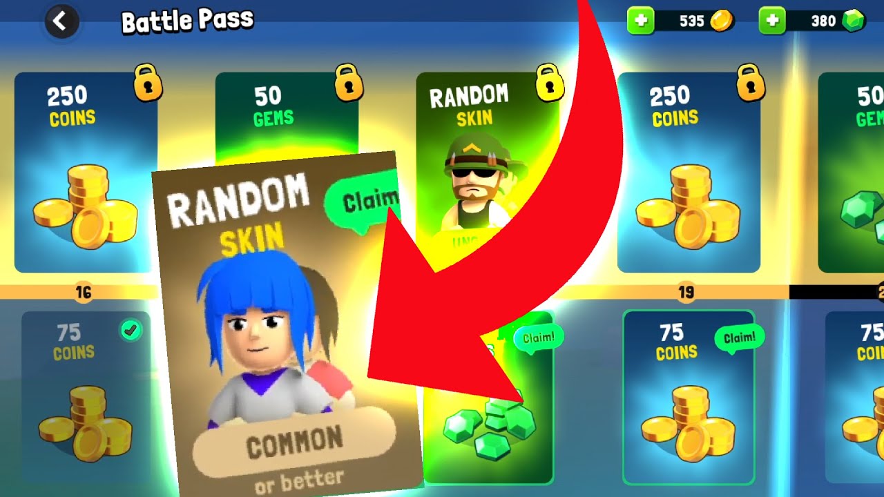 RANDOM SKIN WHEEL - Battle Guys: Royale (Android, iOS) Gameplay Part 35 ...