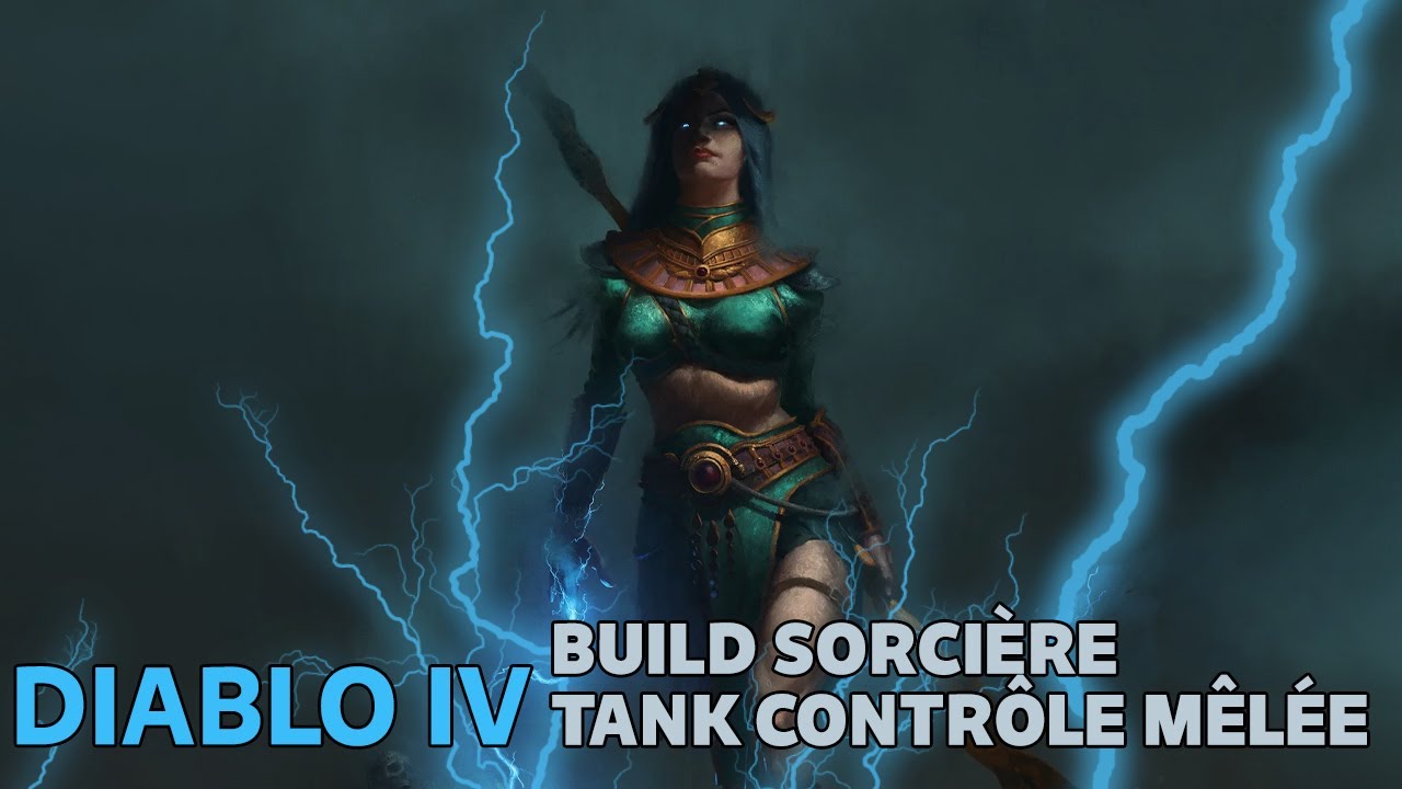Build Sorcière Tank Contrôle Mêlée sur Diablo IV - YouTube