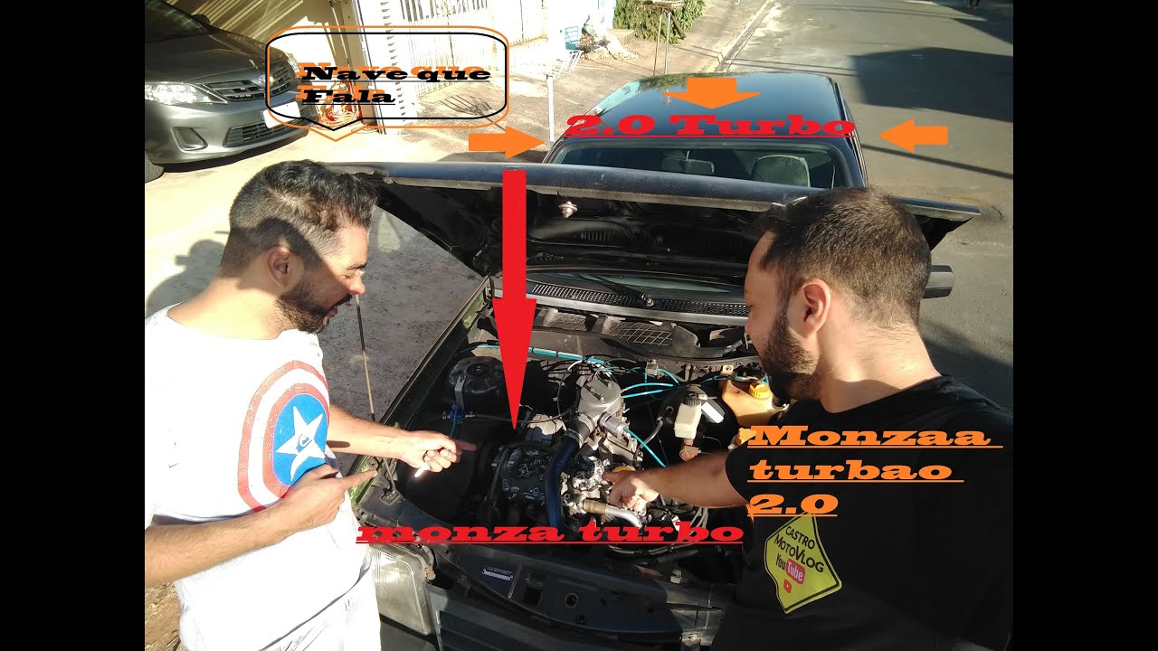 Monza Turbo Acelerando Forte / 2.0Turbo - YouTube