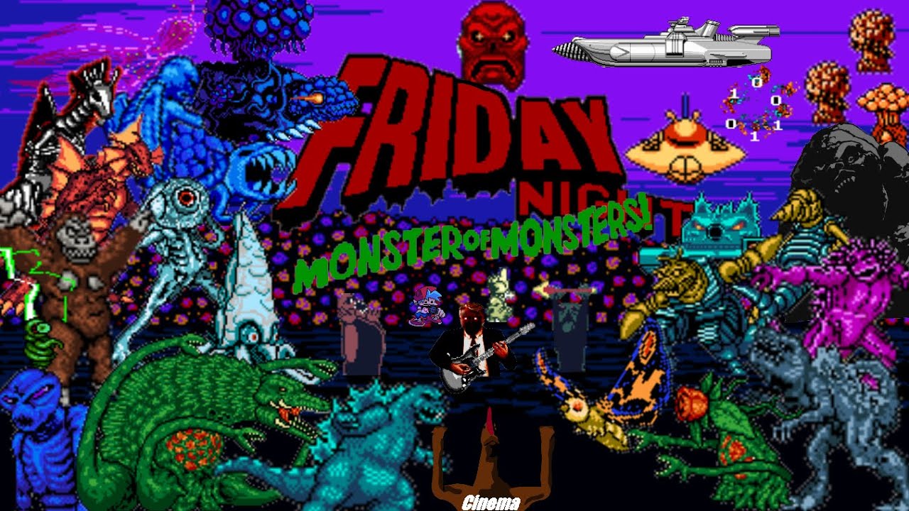Friday Night Monster Of Monsters Ranked - YouTube