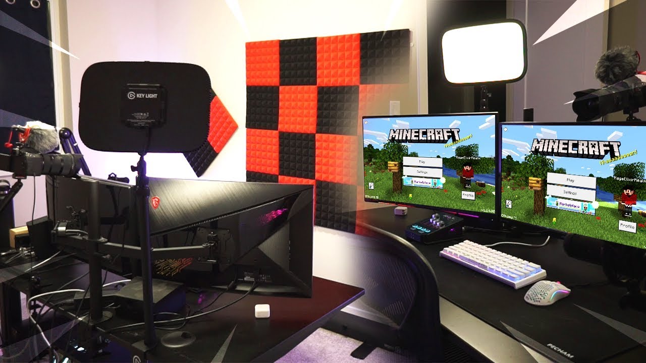 BRAND NEW GAMING SETUP REVEAL! - YouTube
